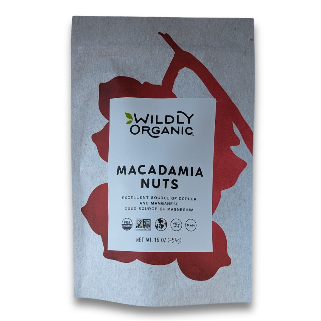 Organic Macadamia Nuts | USDA Certified | Wildly Organic